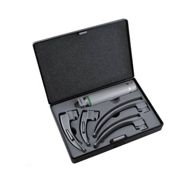 Set laringoscop XENON cu 4 lame FO Mc Intoch 1, 2, 3, 4 | Medical Expert
